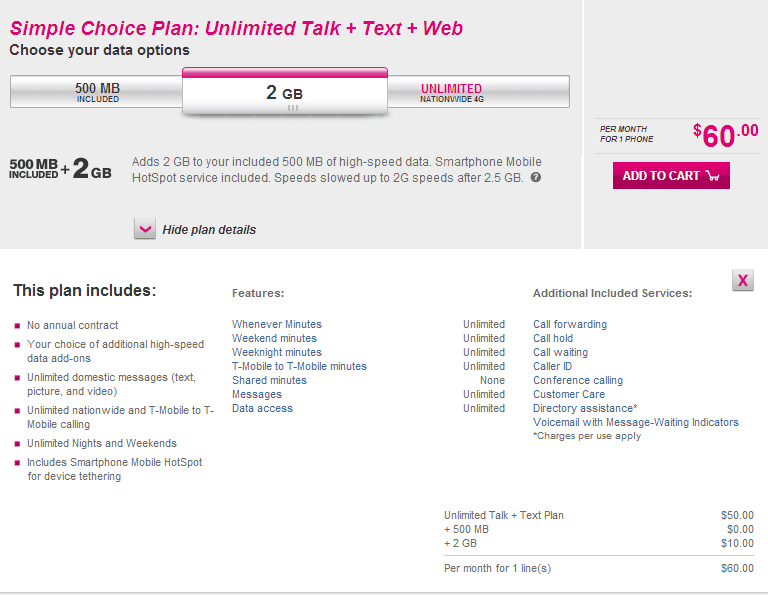 T-Mobile's Simple Choice - Is It Really All Unlimited Everything?